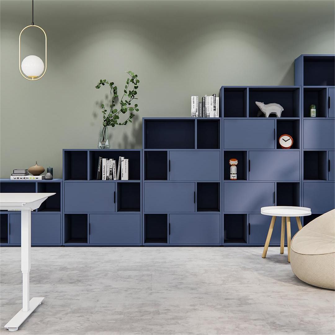 Free-standing storage cabinet - DEBO-FUNITURE-22 - DEBO - for office ...
