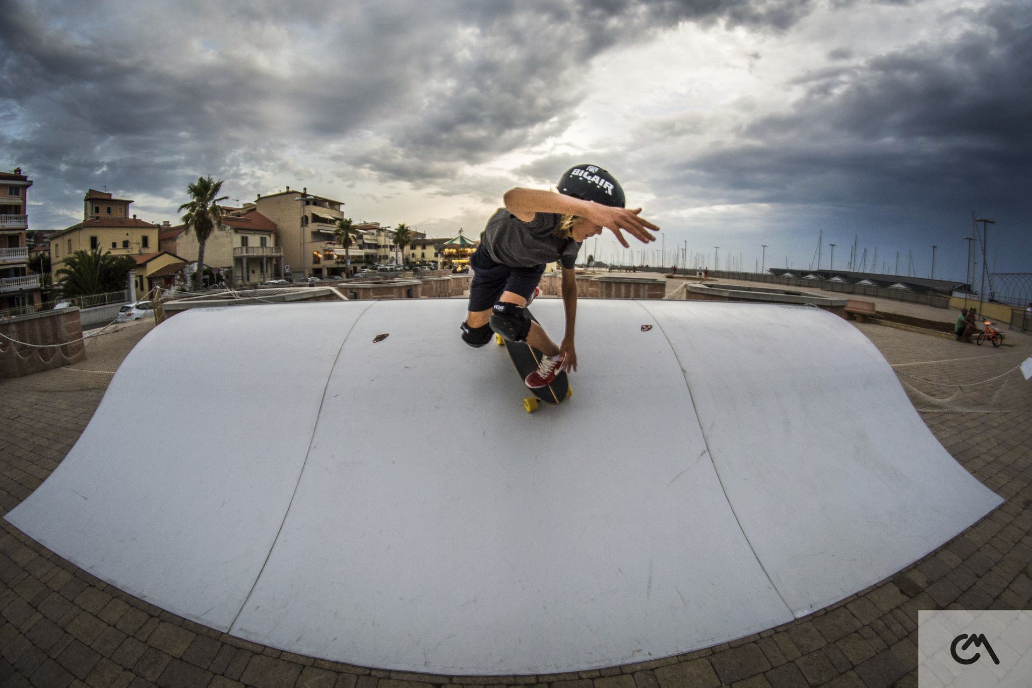 Modular skatepark module - BACKYARD wave - SILCA snc - mobile ...