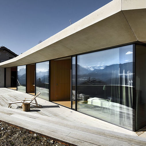 Sliding patio door - Artline® - Hannes Huber GmbH - metal / double ...