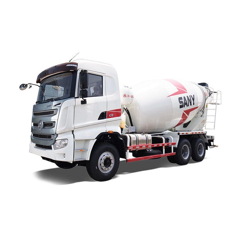Diesel mixer truck - SY308C-6W - SANY GROUP - for concrete / lightweight