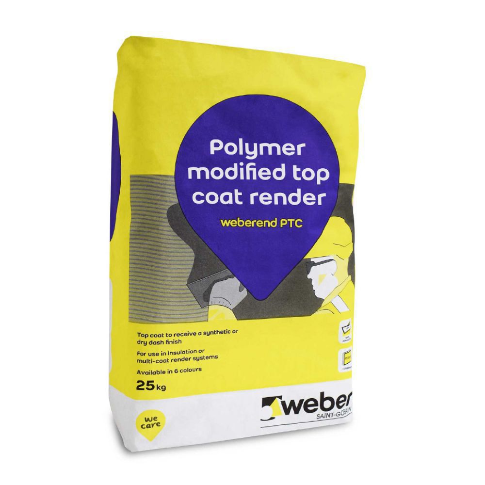 Smoothing mortar - WEBEREND PTC - Weber - for concrete / cement / polymer