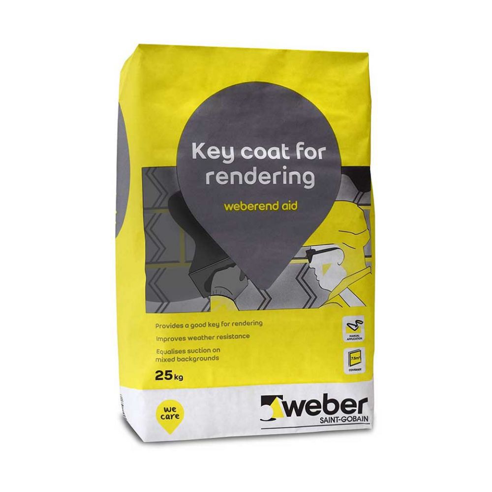 Finishing coating - WEBEREND AID - Weber - indoor / for wall / for concrete