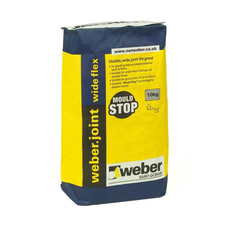 Jointing mortar - WEBERJOINT WIDE FLEX - Weber - grouting / for ...