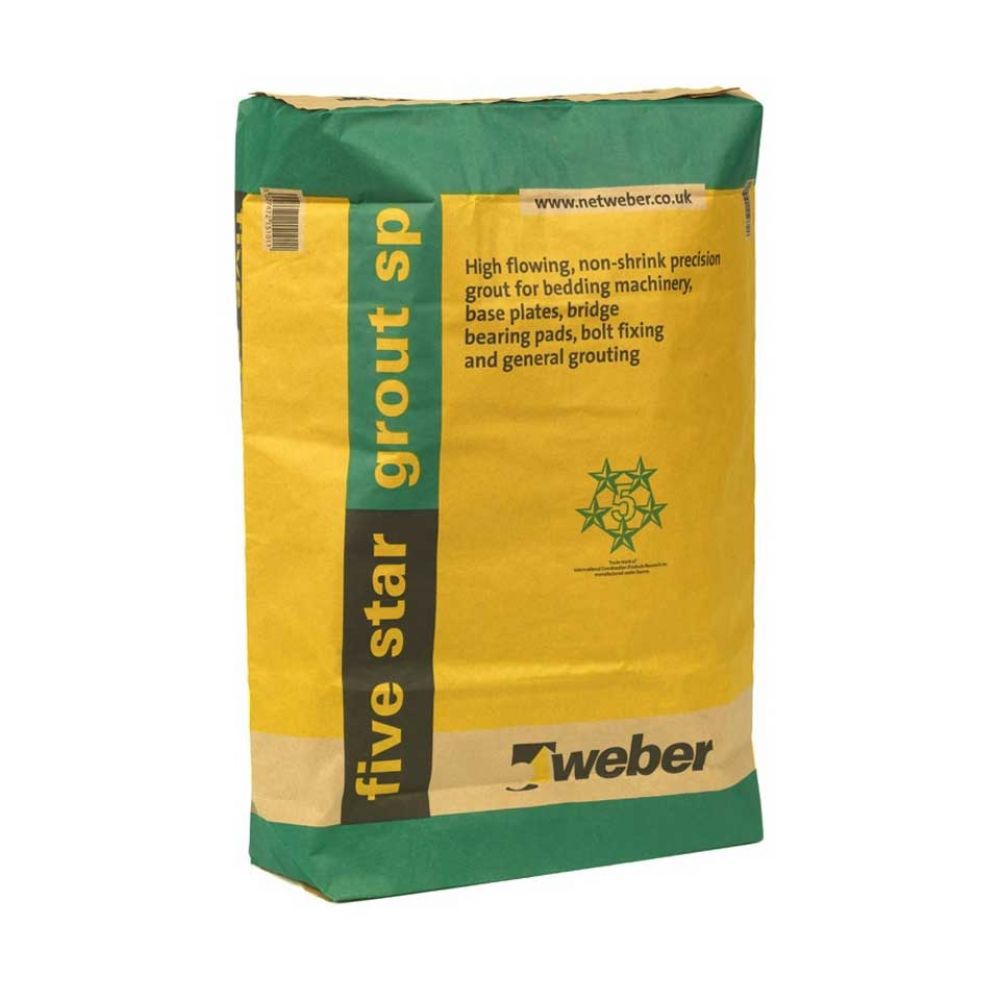 Fixing mortar - WEBERCEM FIVE STAR GROUT SP - Weber - grouting / for ...