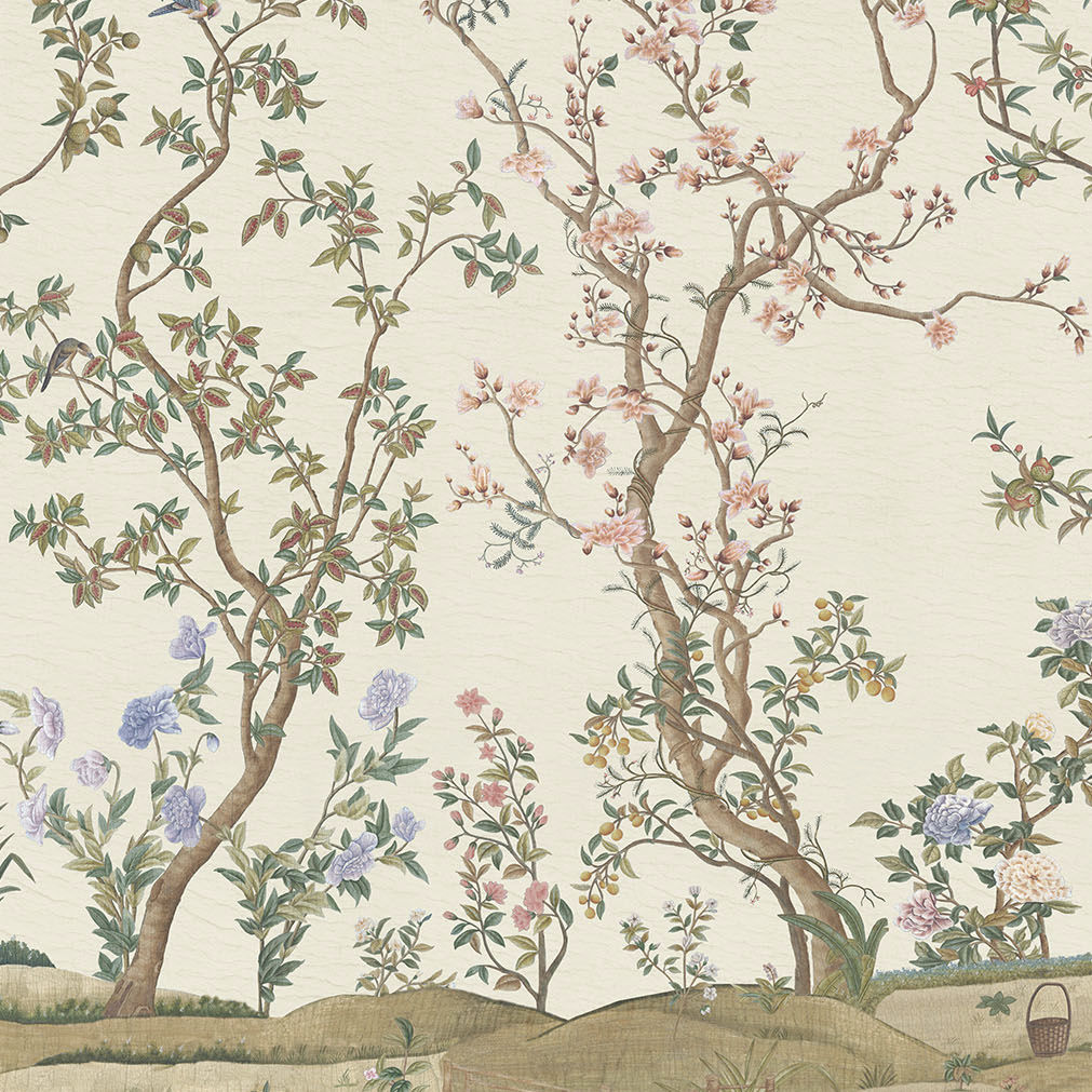 Contemporary wallpaper - IMPERIAL GARDEN - Iksel Decorative Arts ...