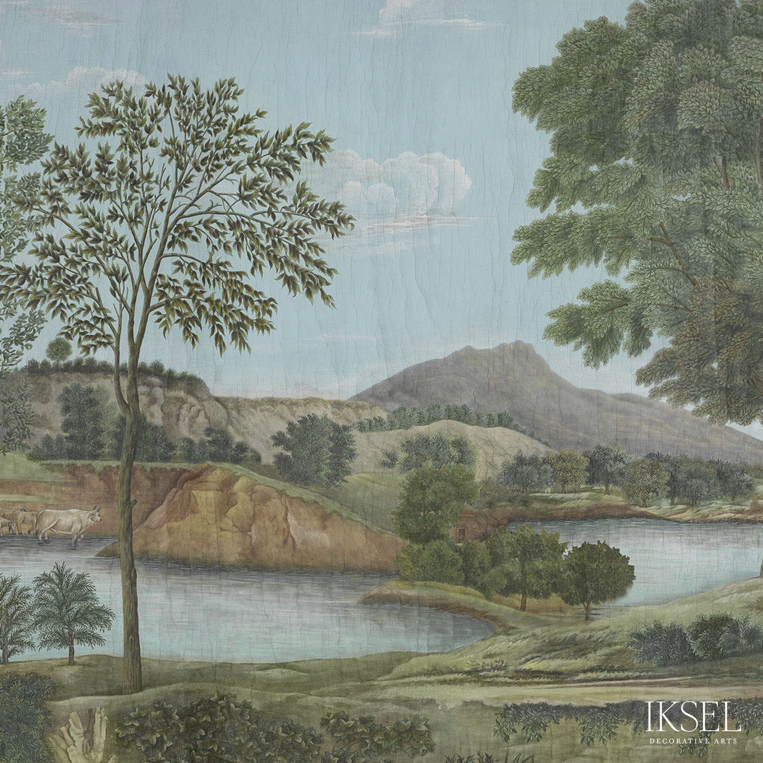 Contemporary wallpaper - SC162 Arcadian Promenade - Iksel Decorative ...
