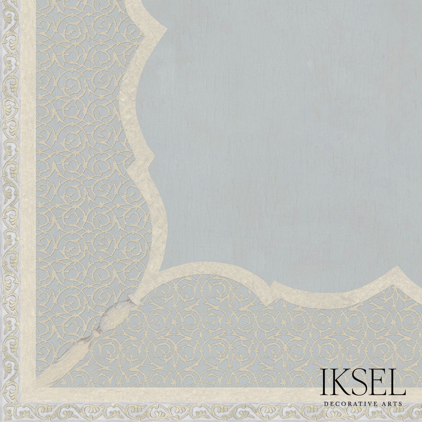 Contemporary wallpaper - CE136 Romantic Bosphorus Ceiling Multicolor ...