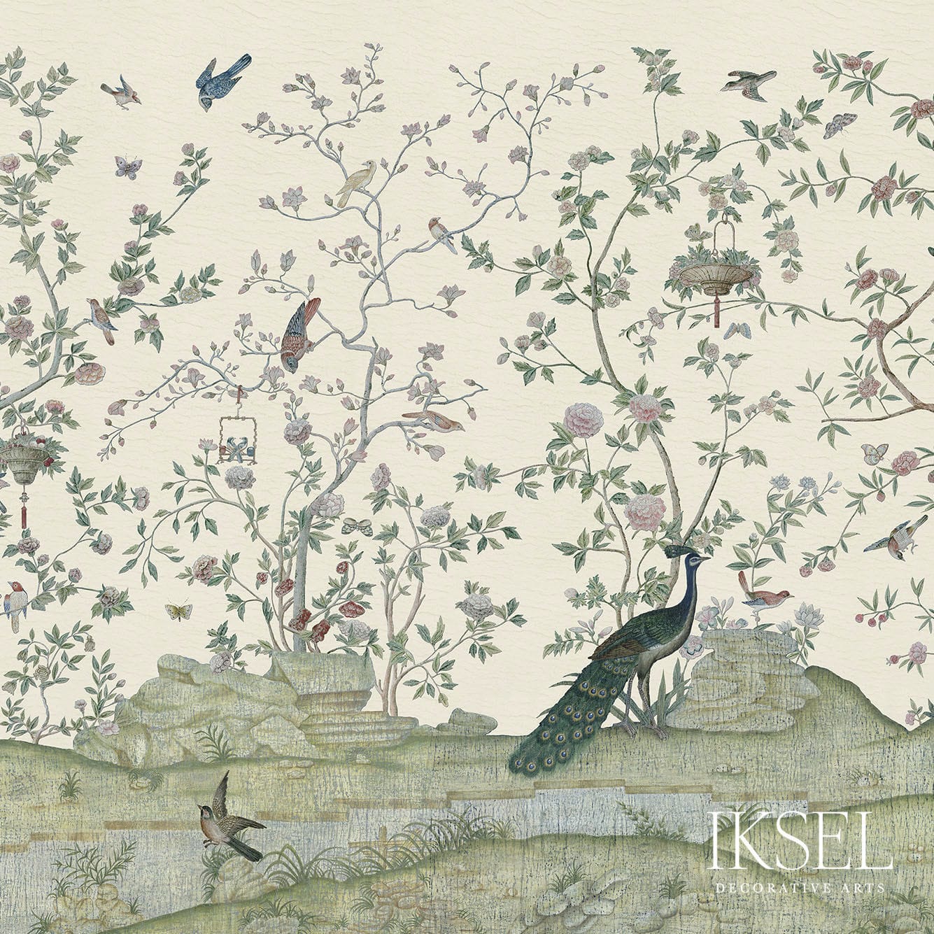 Contemporary wallpaper - XANADU LANDSCAPE - Iksel Decorative Arts ...