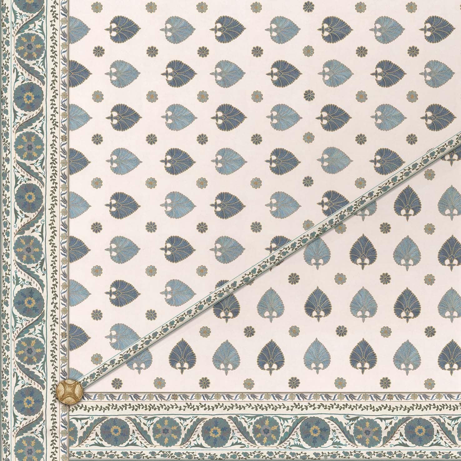 Contemporary wallpaper - SUZANI SPADES CEILING - Iksel Decorative Arts ...