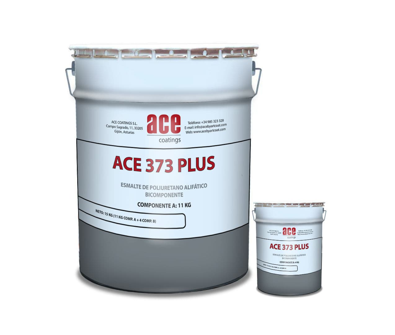 Enamel paint - ACE 373 PLUS - Ace - protective / indoor / for wall