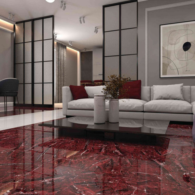 Porcelain stoneware tile - NAGANO - PT. Sun Power Ceramics - high-gloss ...
