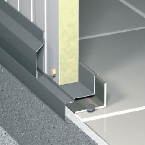 Sheet metal profile - SIDE - ISOMEC - corner / rectangular / for ...