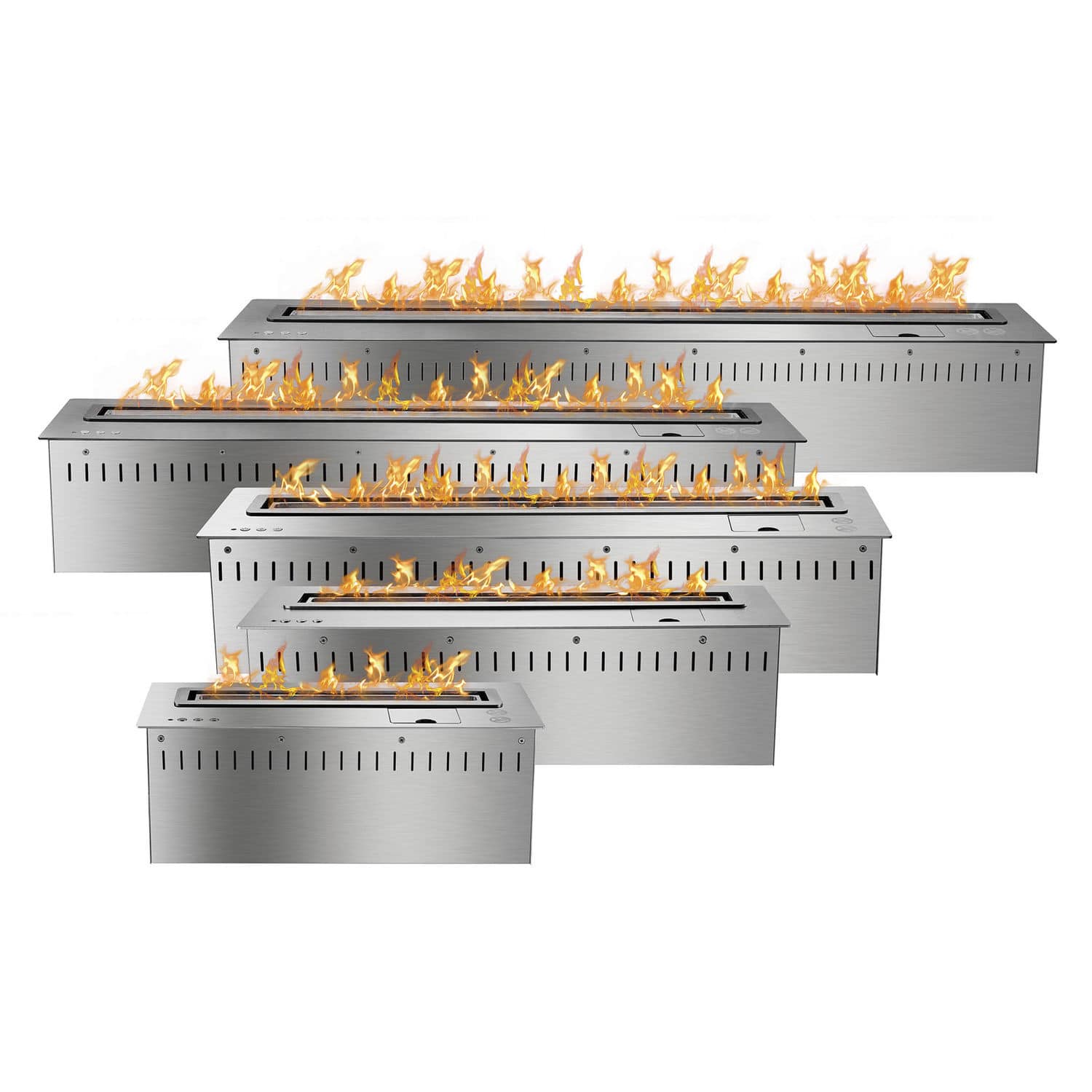 Stainless steel bioethanol burner - SMART BIO - IGNIS Development ...