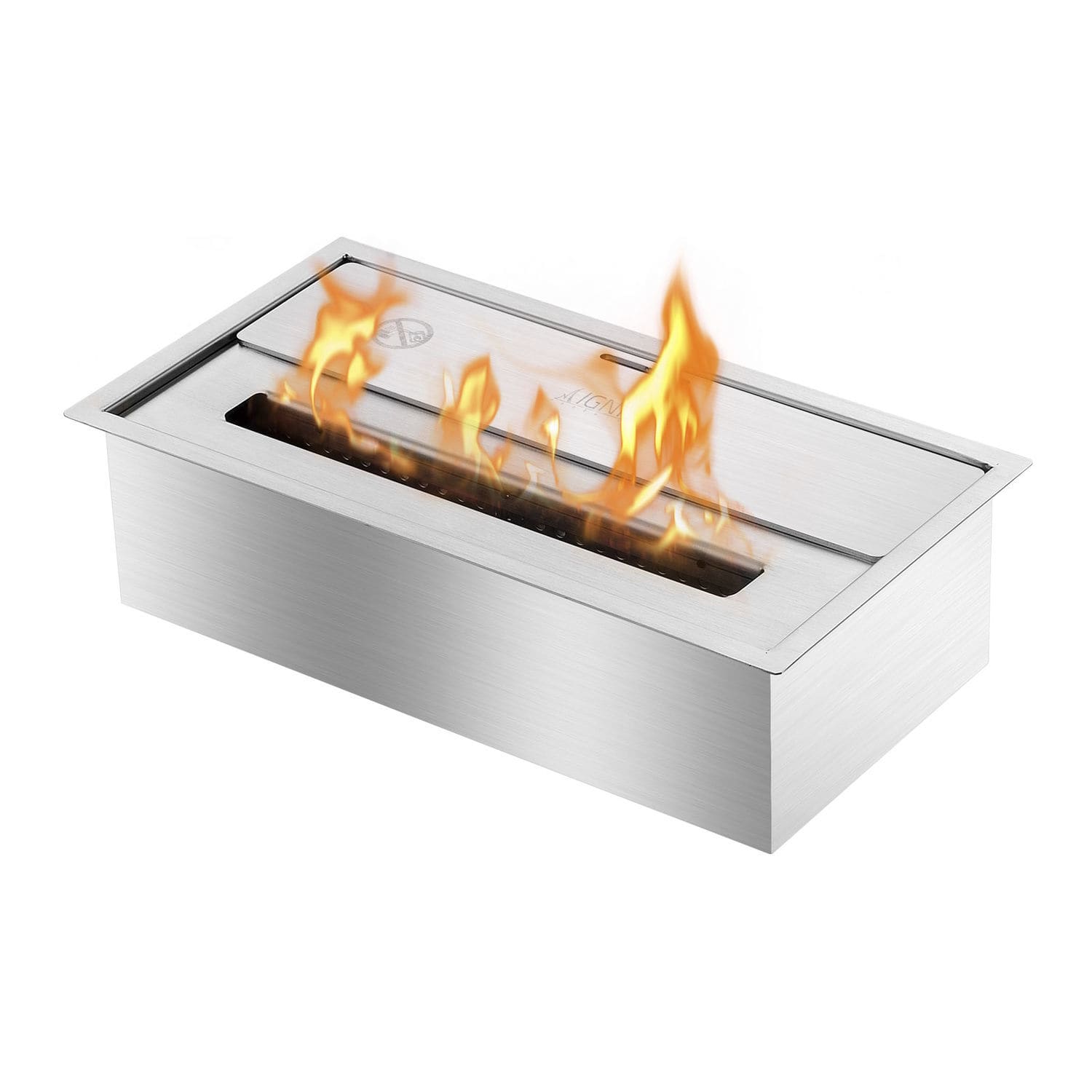 Stainless steel bioethanol burner - EHB1400 - IGNIS Development ...