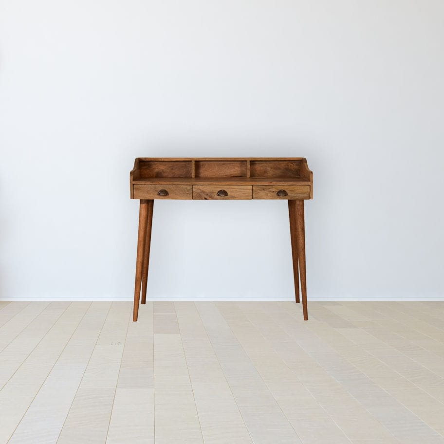 Scandinavian style writing desk - NORDIC - Artisan Furniture - solid ...