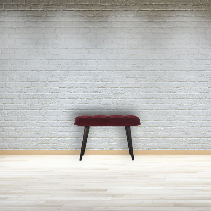 Scandinavian design upholstered bench - IN1448 - Artisan Furniture ...