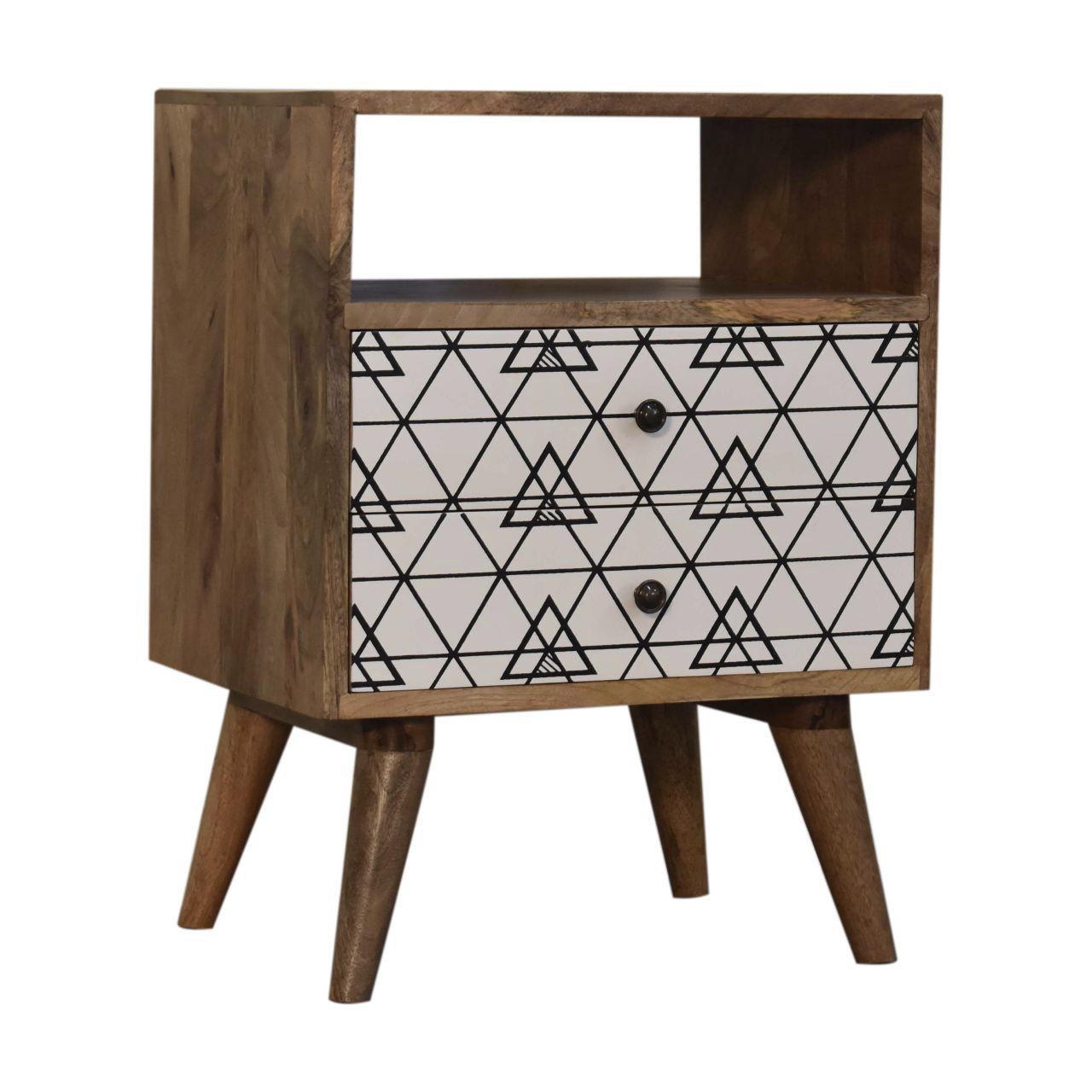 Scandinavian style bedside table - TRIANGLE - Artisan Furniture - solid ...