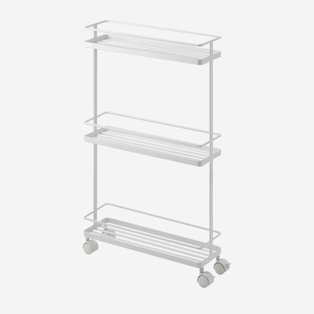 Shelf on casters - Keko - BATH BAZAAR - contemporary / metal / bathroom