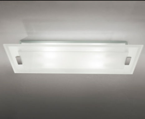 Contemporary ceiling light - JAZZ - LAM Export - rectangular / glass ...