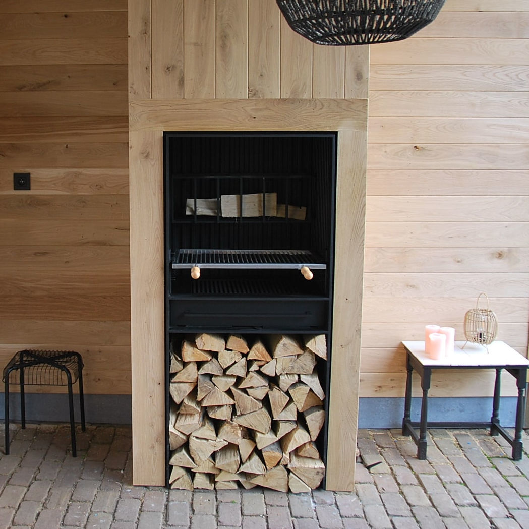 Wood-burning barbecue - BG EXCLUSIVE - BODART & GONAY - floor-standing ...