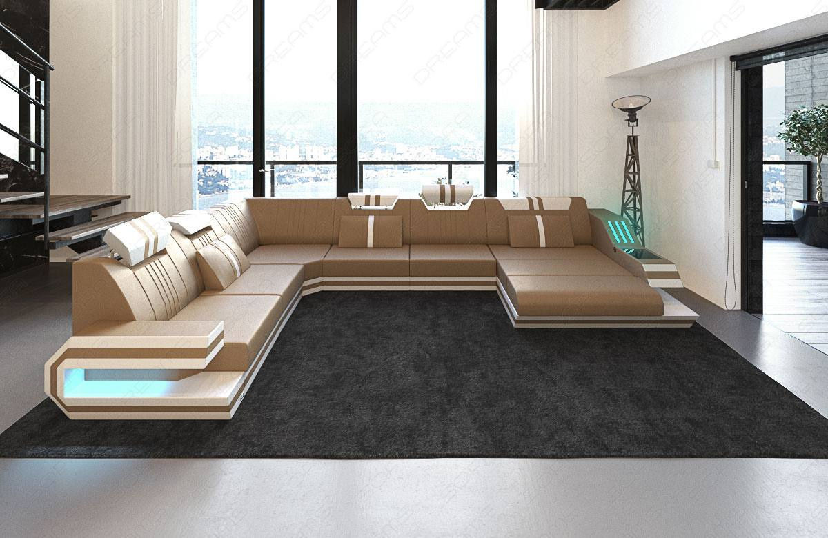 Modular sofa - Ravenna XL - Sofa dreams - brown / gray / white