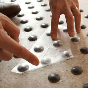 Tactile stud - INDICATORS - CS Construction Specialties