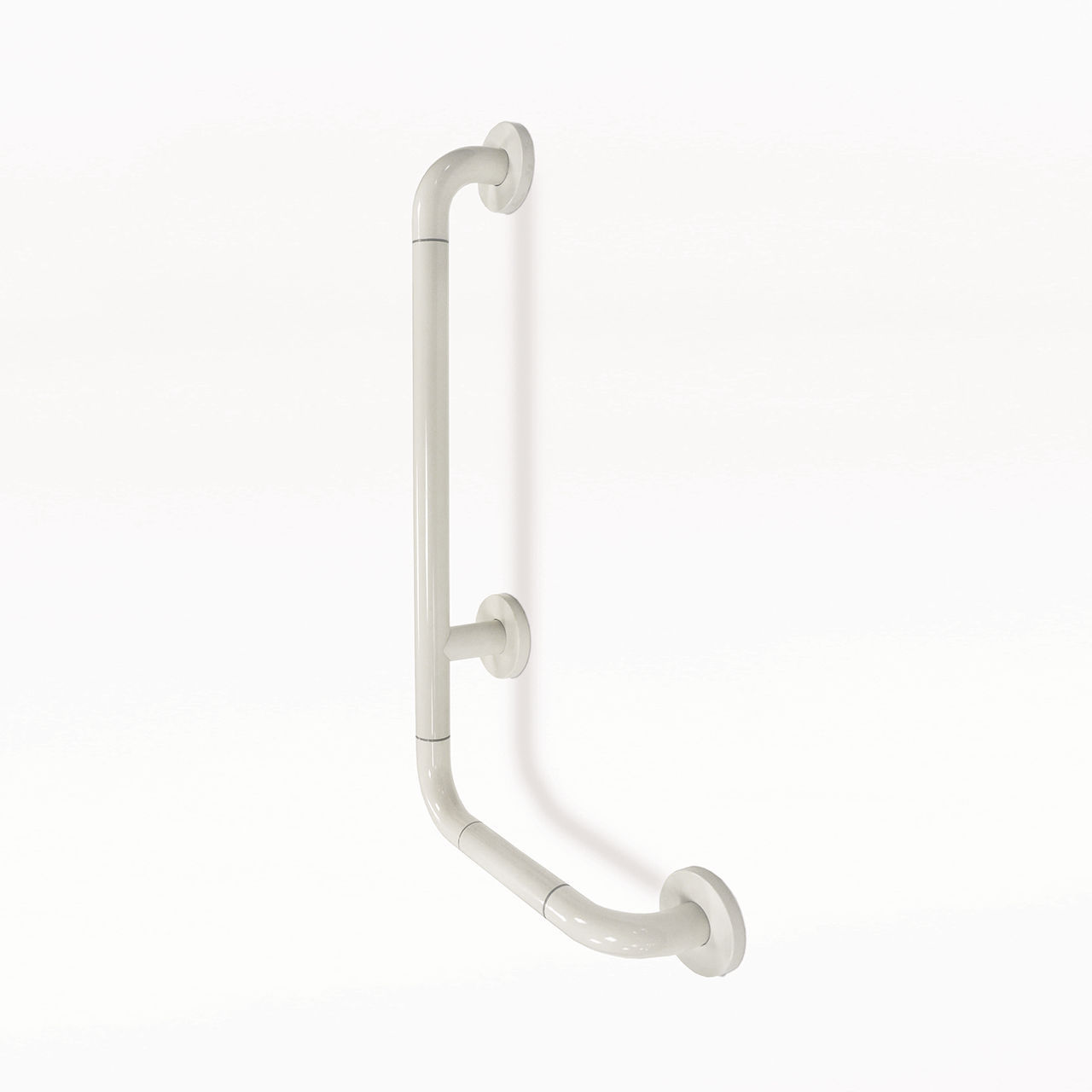 Steel grab bar - MA.L35 - STYLA s.r.l. - polyamide / straight / L-shaped