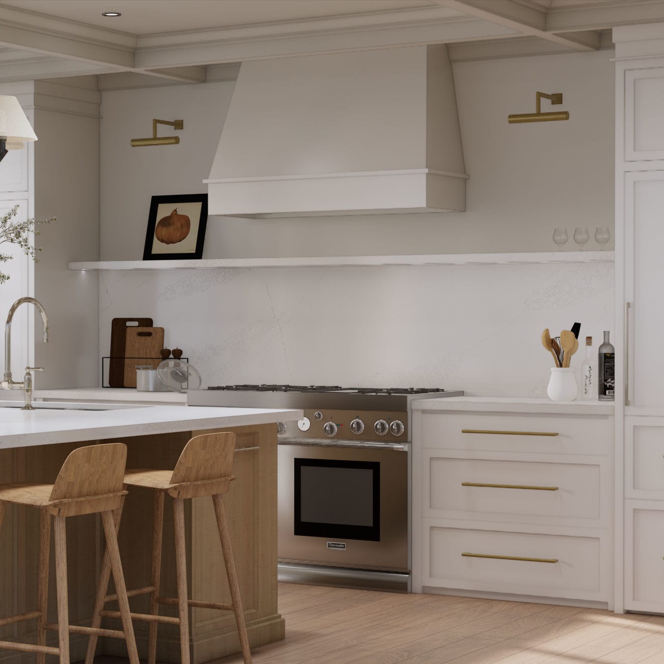 Composite countertop - Calacatta Dunes - Fujian Ultracera New Materials ...