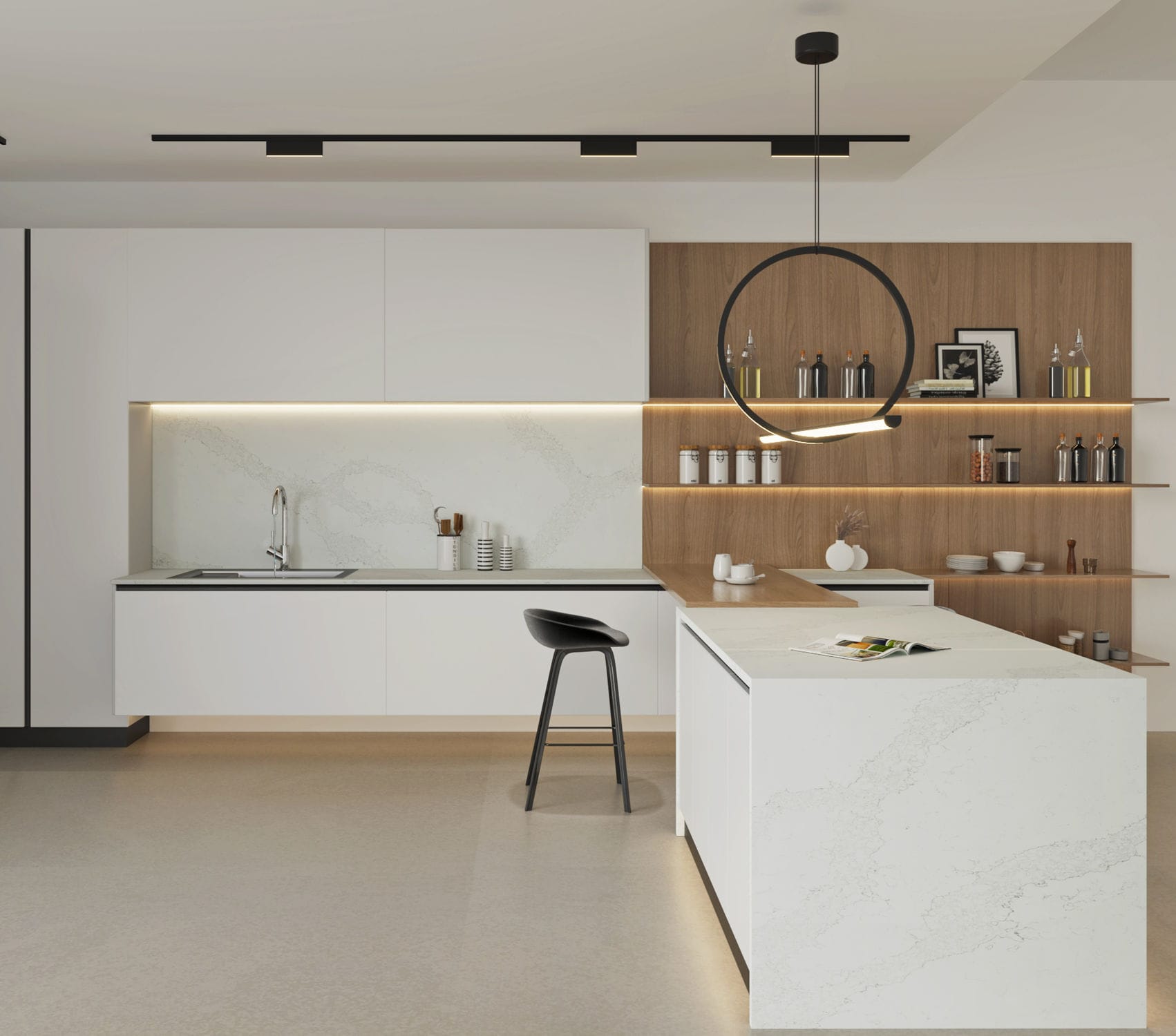 Engineered stone countertop - Calacatta Era - Fujian Ultracera New ...