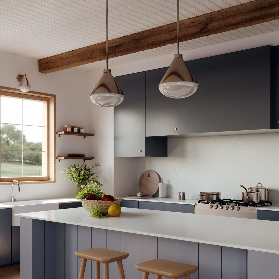 Engineered stone countertop - Clouds Haze - Fujian Ultracera New ...