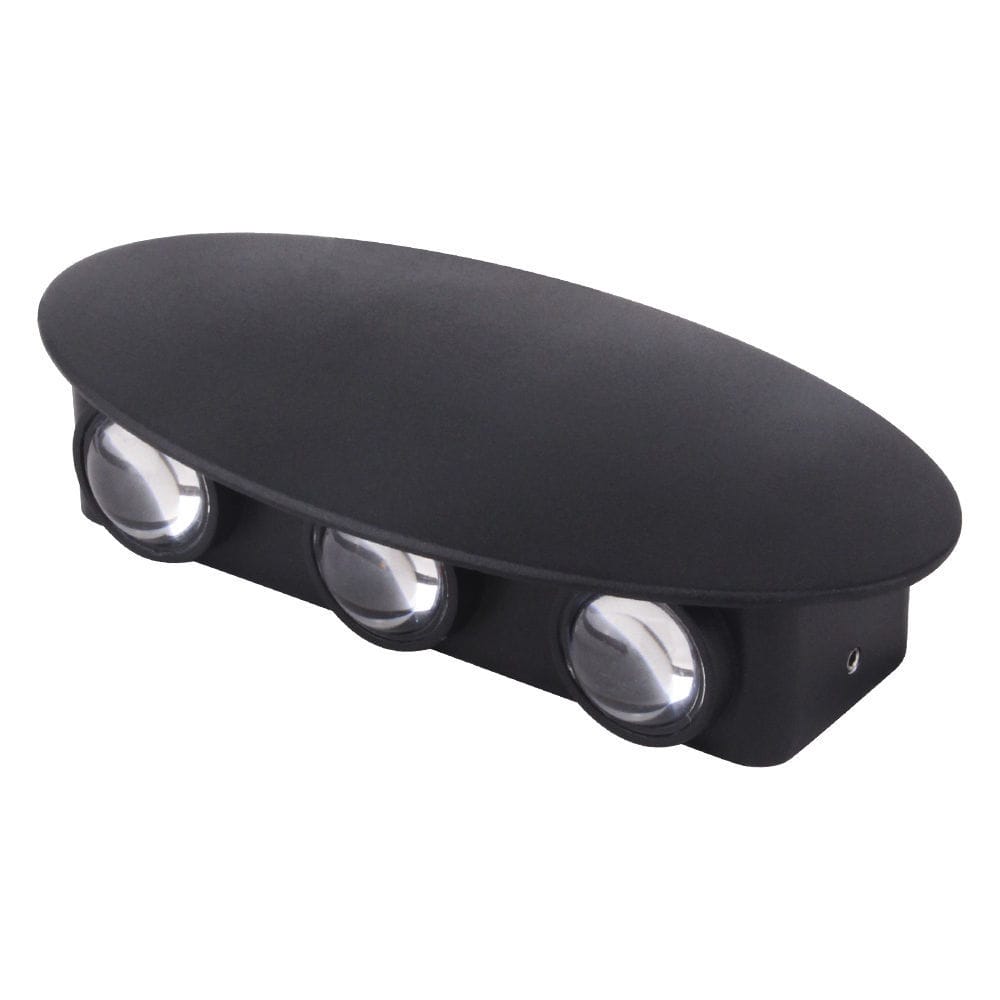 Modern wall light - KD-LWL-A20B - kindom opto-electronic co.,ltd - outdoor / aluminum / fixed