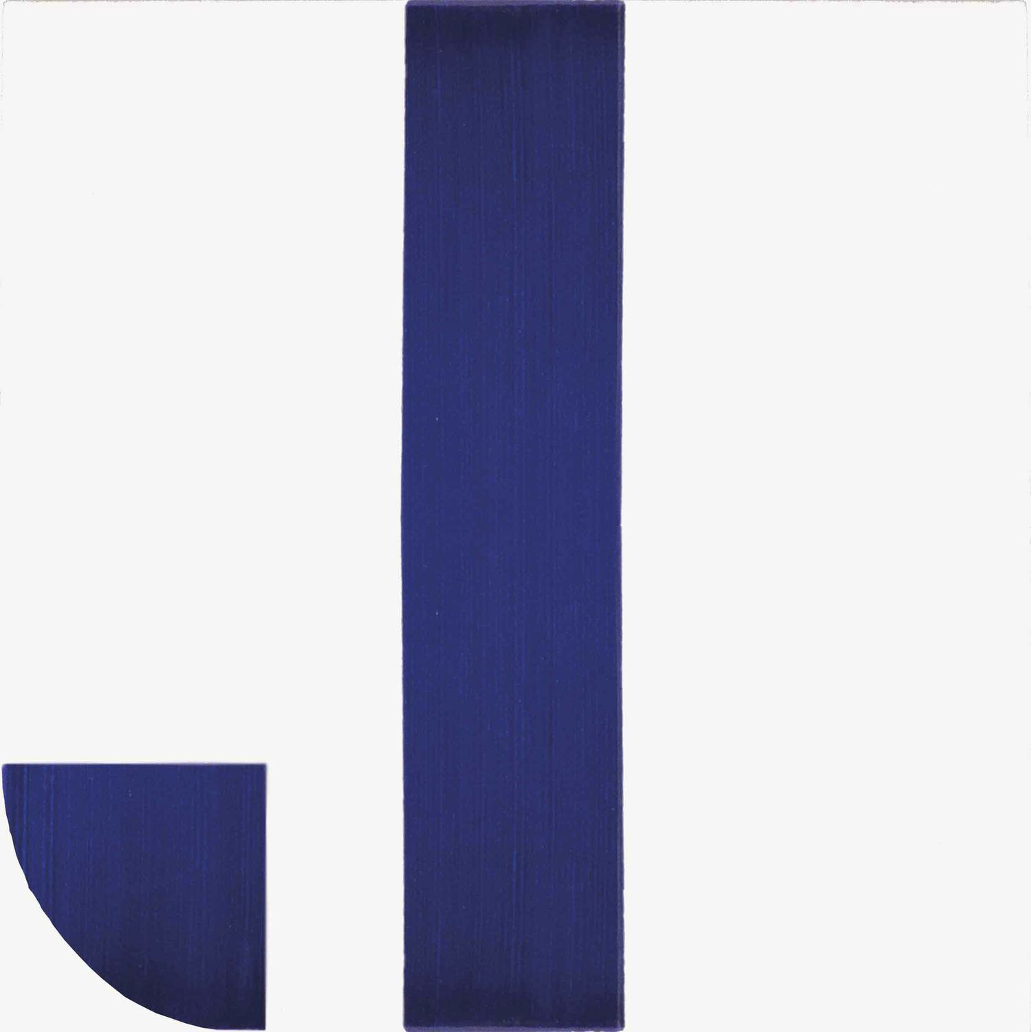 Ceramic tile - Alfabetile Letter J - mavi ceramica - semi-gloss ...