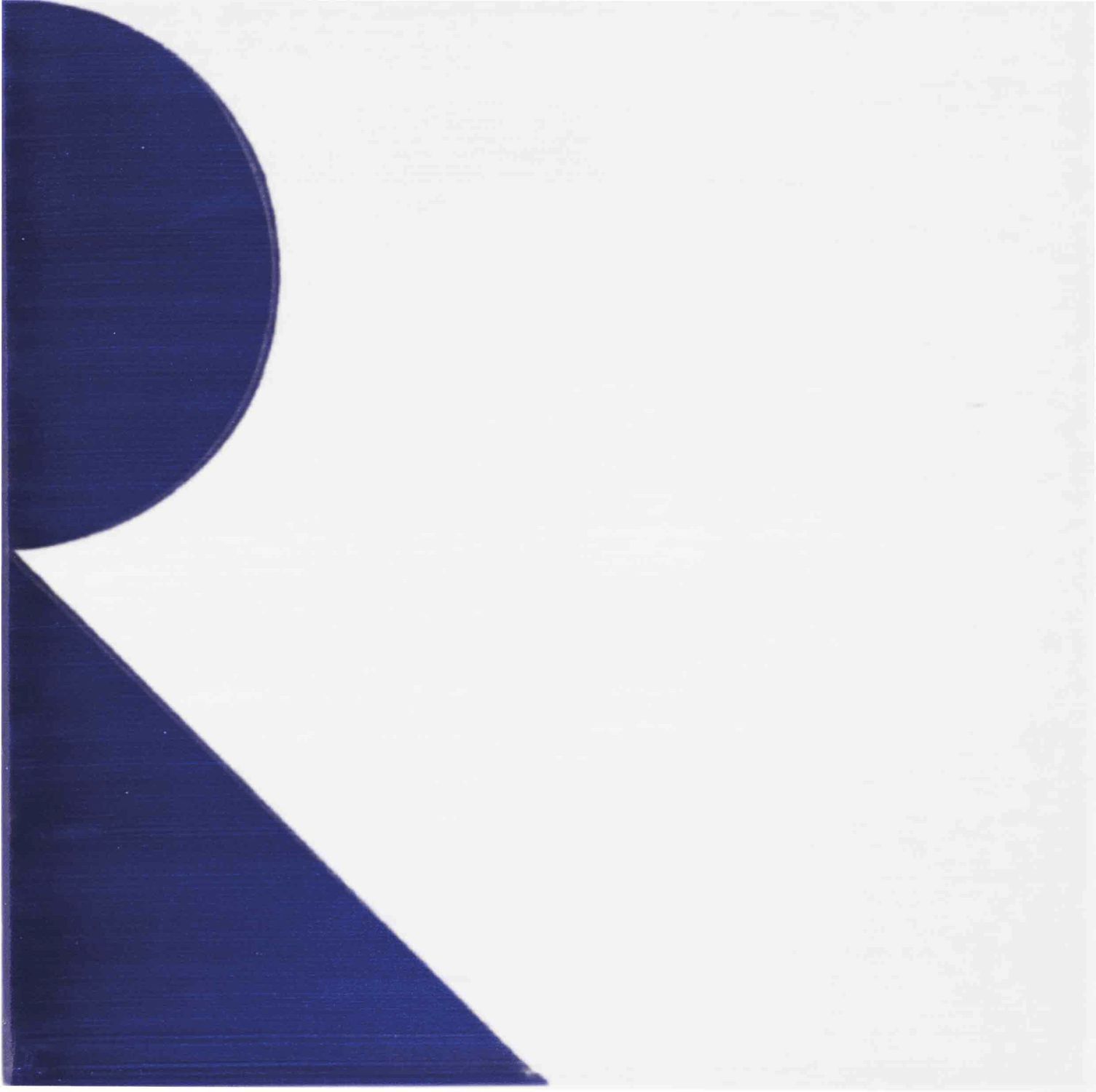 Ceramic tile - Alfabetile Letter R - mavi ceramica - semi-gloss ...