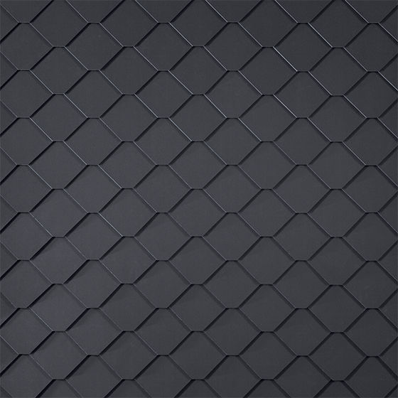 Fiber cement facade system - DIAMOND PATTERN - Cedral - fire-resistant ...