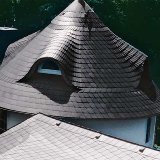 Flat roofing - GERMAN PATTERN - Cedral - fiber cement / slate look ...