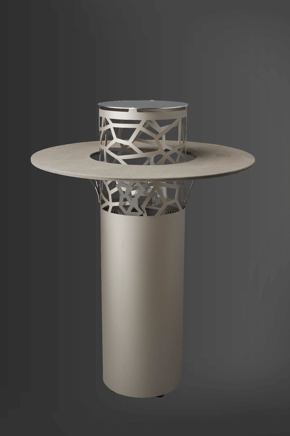 Floor patio heater - MODEL L CORE - Primato - pellet / commercial / for ...