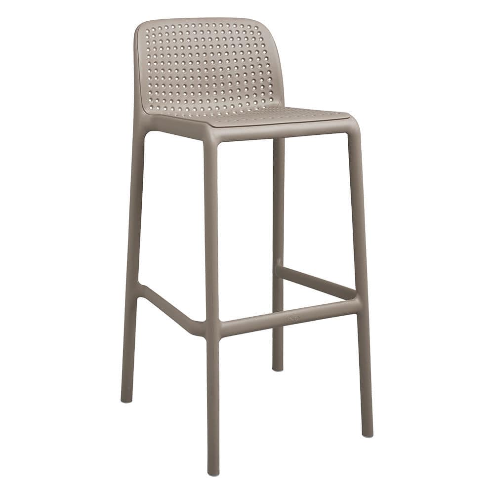 Contemporary stool - SET 4 - Primato - polypropylene / fiberglass ...