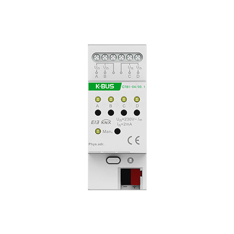 Binary input interface module - CTBI-04/00.1 - Guangzhou Video-Star Intelligent Corp., Ltd - DIN ...