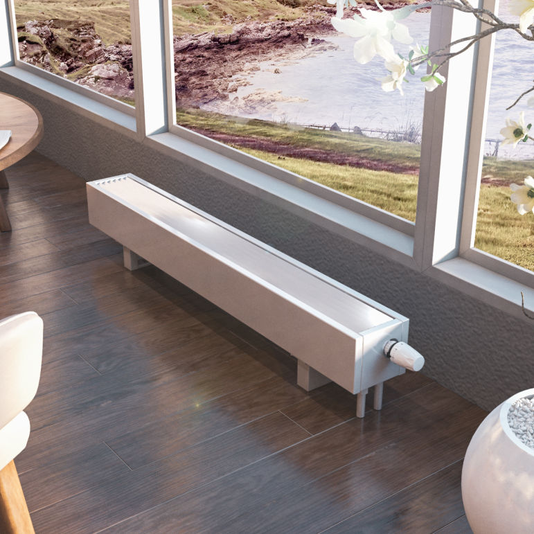 Hot water convector - RS SC - UAB Konveka - 751 w...1000 w / 2501 w ...