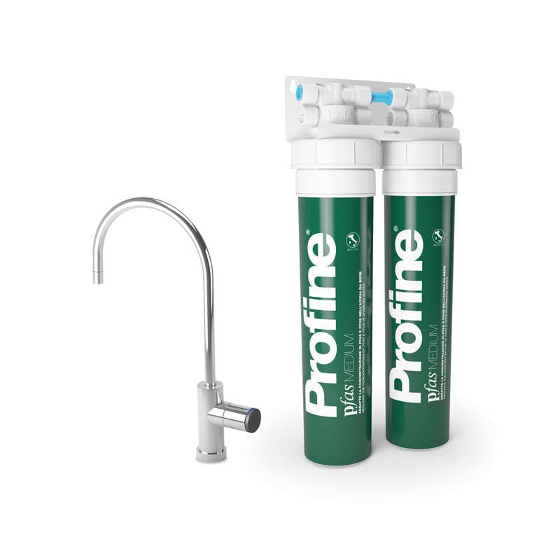 Bacteriostatic water filter - Kit Profine Pfas - Profine - undersink ...