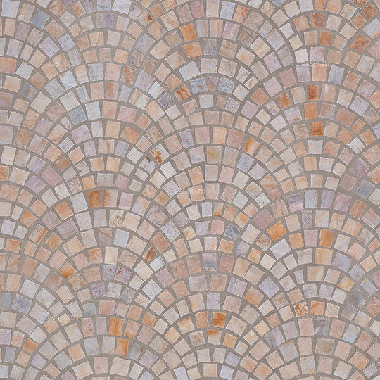 Quartzite paving slab - SAO TOME FAN - BRAZILIAN STONES - outdoor ...