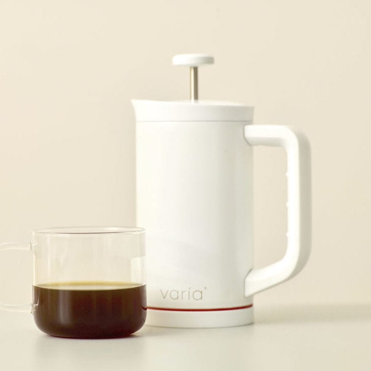 Filter coffee brewer - PRO PRESS - Varia Brewing - home / black / white