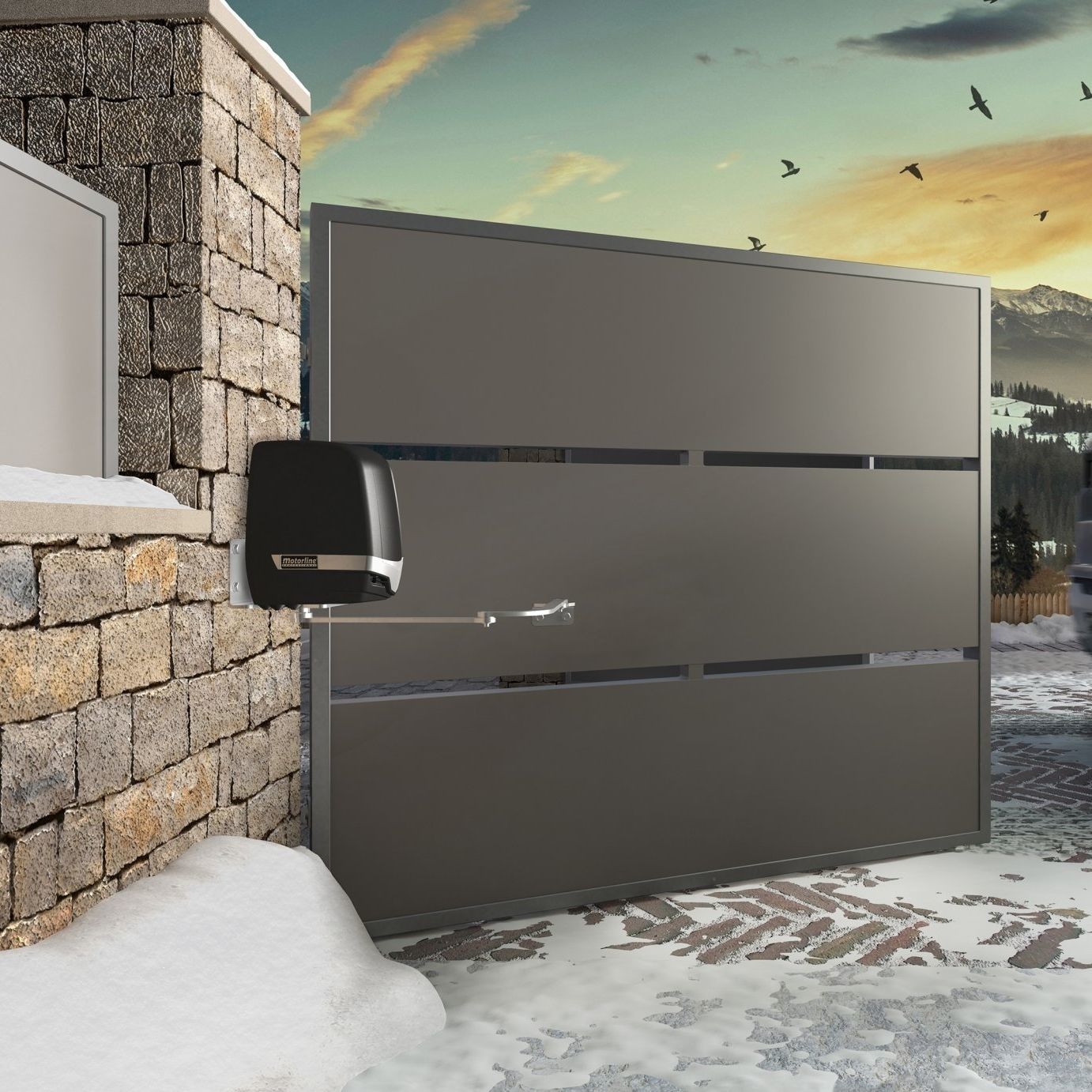 Swing gate automation - TELICA - Motorline Professional - swing