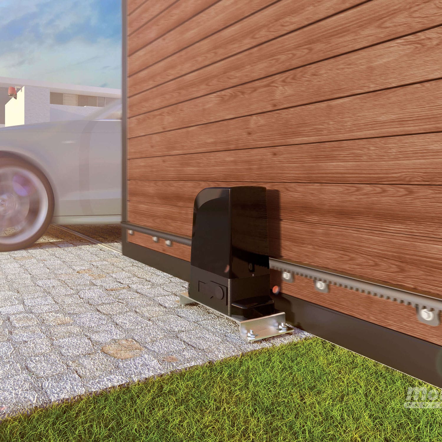 Sliding gate automation - BRAVO500 - Motorline Professional - sliding