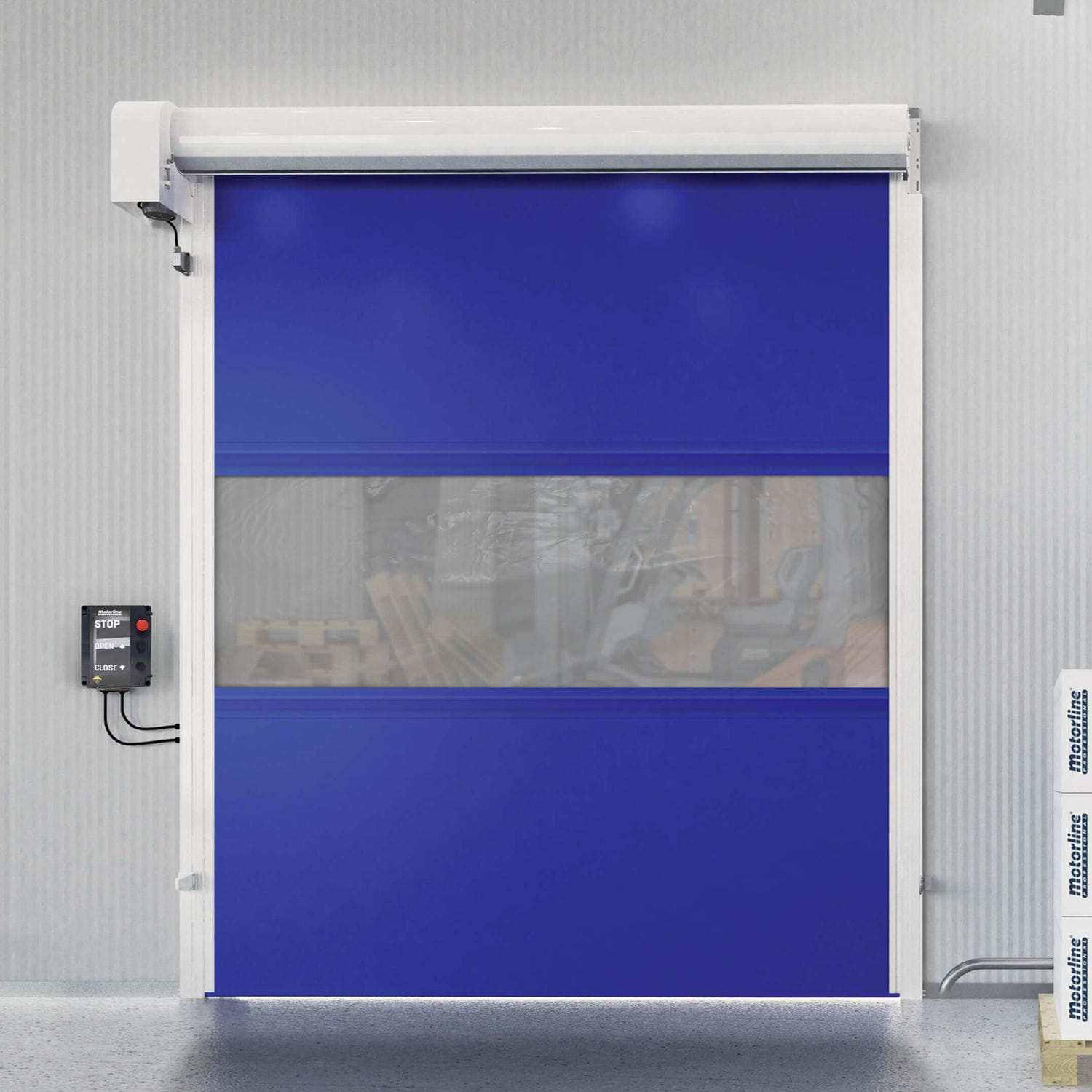 Roll-up door automation - FIX - Motorline Professional - sliding