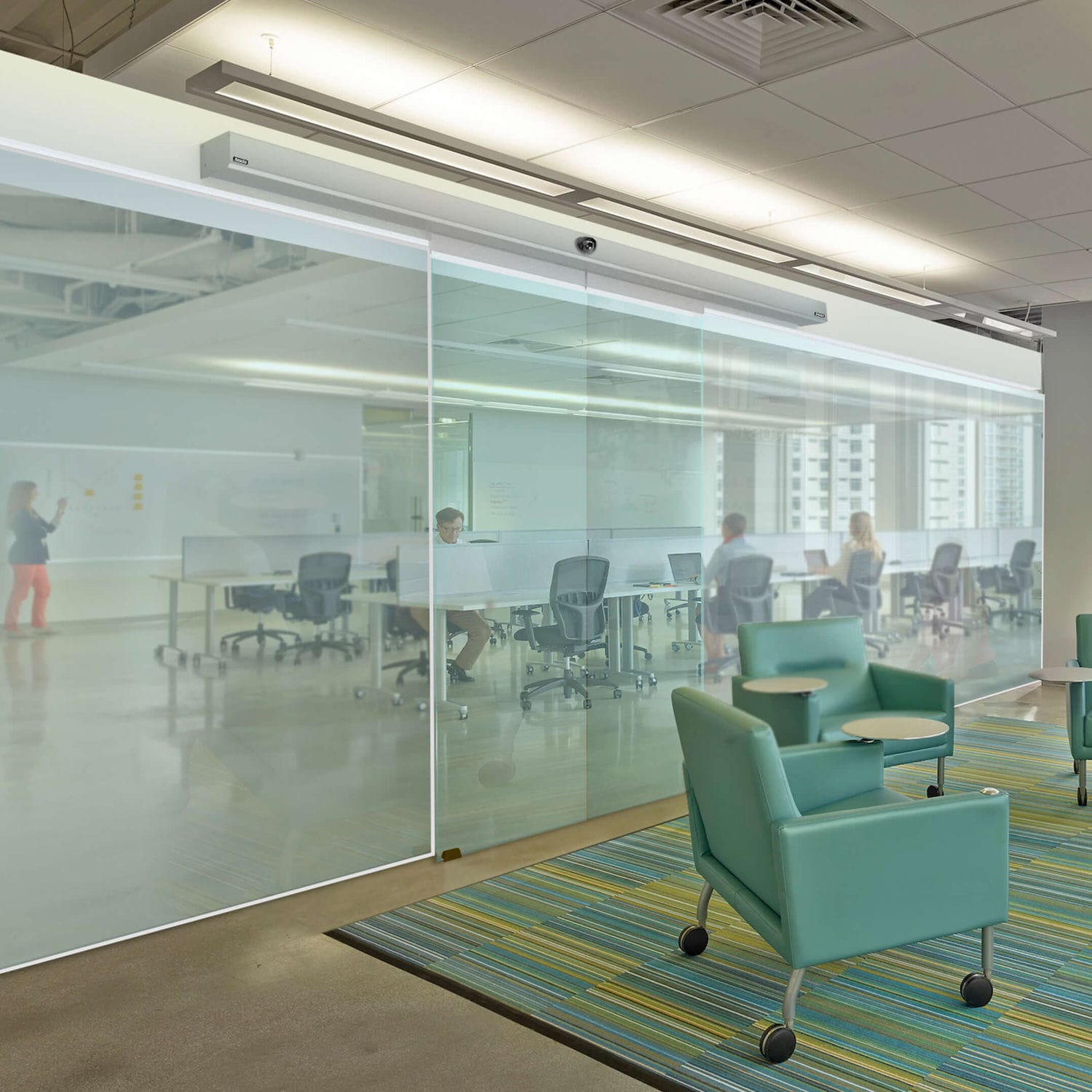 Sliding door automation - KAPV100 - Motorline Professional - sliding