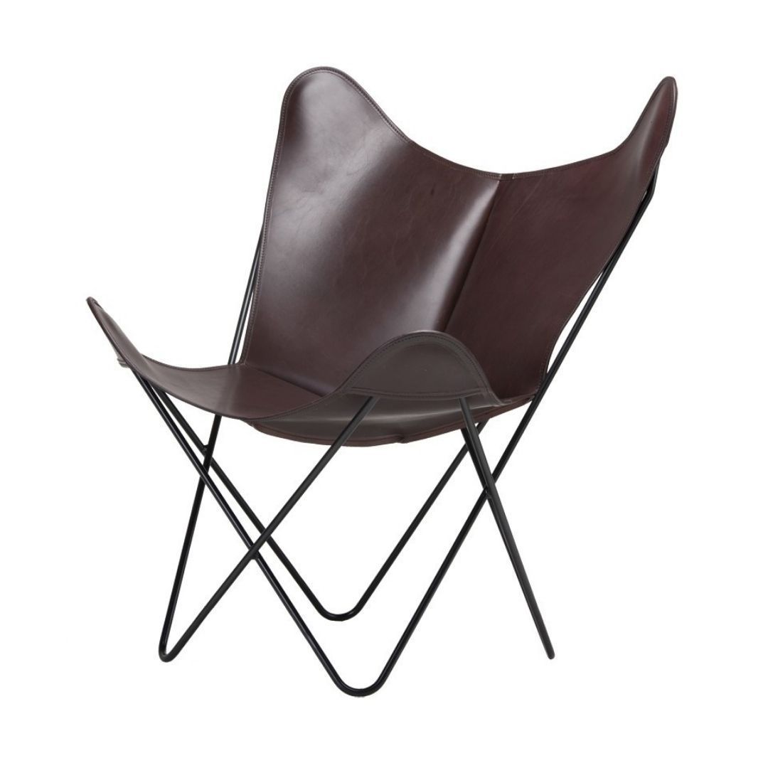 Original design chair - BKF - Butterfly Original - indoor / leather ...