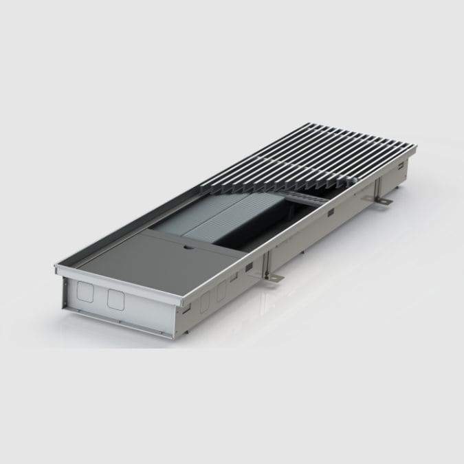 Hot water convector - LINE - Heatmann - 751 w...1000 w / 2501 w...3000 ...