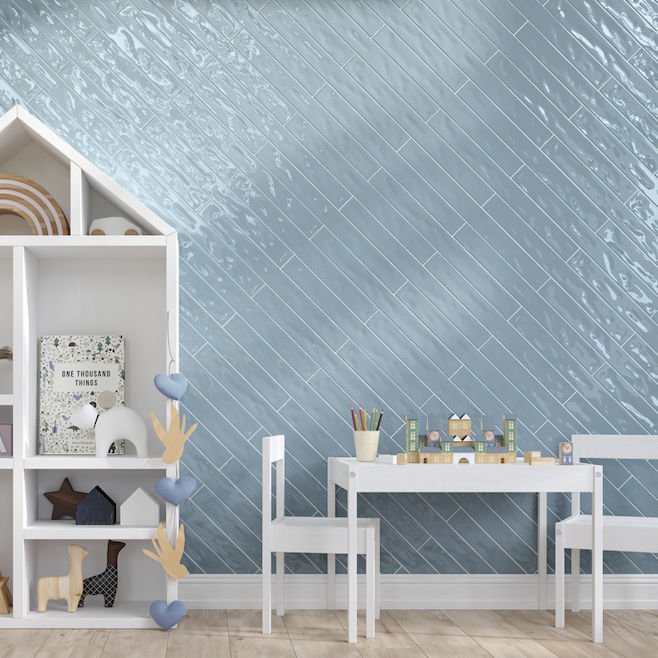 Ceramic tile - Atlanta - COBSA - high-gloss / indoor / bathroom