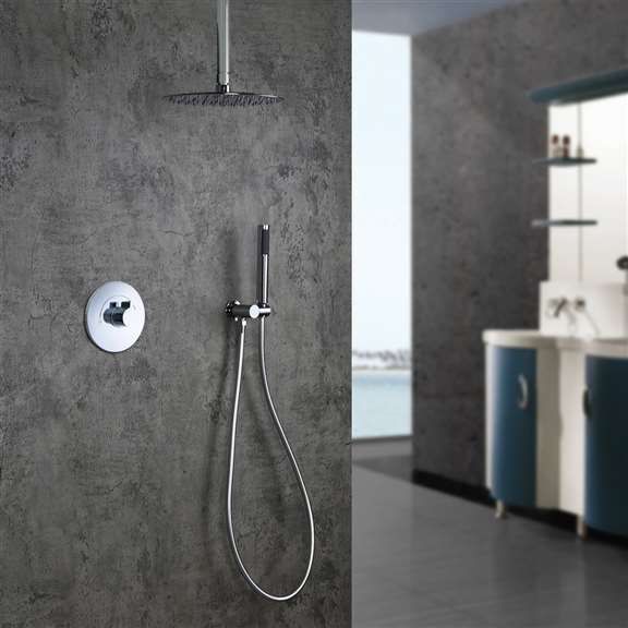Wall-mounted shower set - LIMA - FontanaShowers - contemporary / with ...